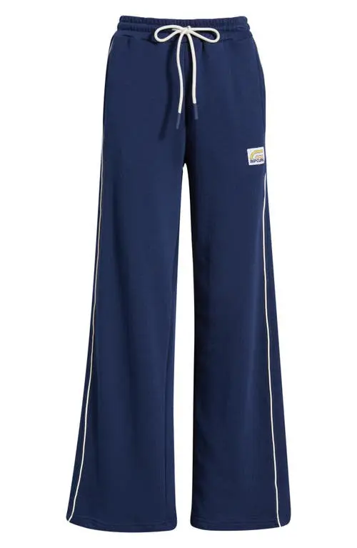 Rip Curl Surf Spliced Flare Leg Sweatpants - Dark Navy