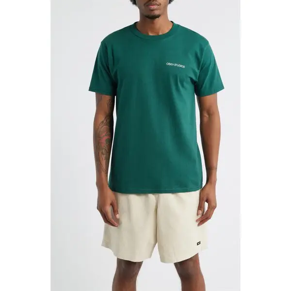 Obey Beauty Through Diversity Cotton Graphic T-shirt