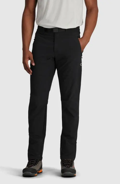 OUTDOOR RESEARCH Cirque Lite Water Resistant Alpine Climbing Pants - Solid Black