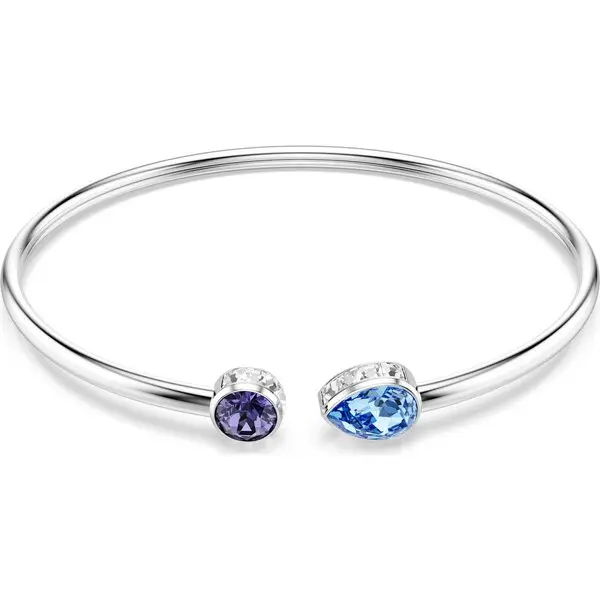 SWAROVSKI Chroma Open Bangle Bracelet - Silver/multi