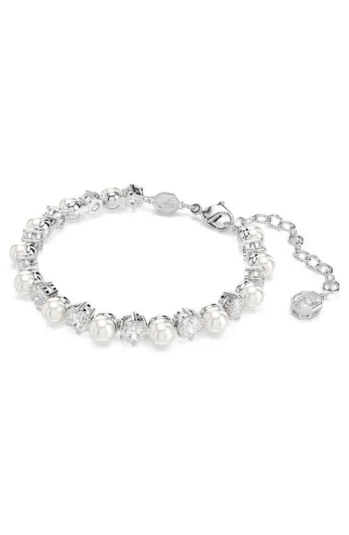 SWAROVSKI Matrix Faux Pearl & Crystal Jewelry Set