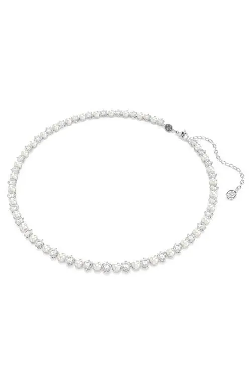 SWAROVSKI Matrix Faux Pearl & Crystal Jewelry Set