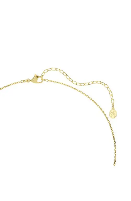SWAROVSKI Minions® King Bob Crystal Pendant Necklace - Gold/multi