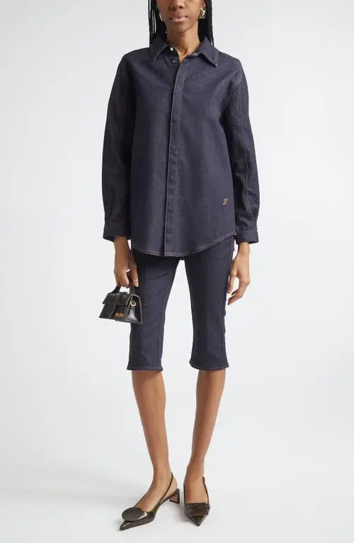 Jacquemus La Chemise Amelo De-nîmes Denim Shirt