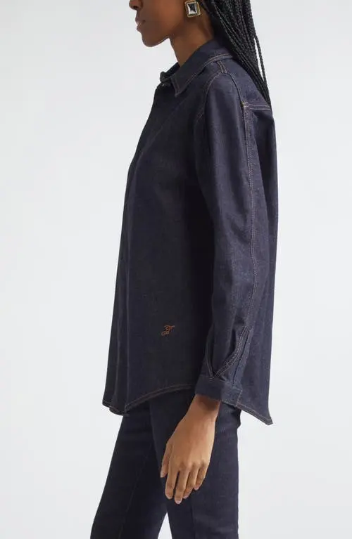 Jacquemus La Chemise Amelo De-nîmes Denim Shirt