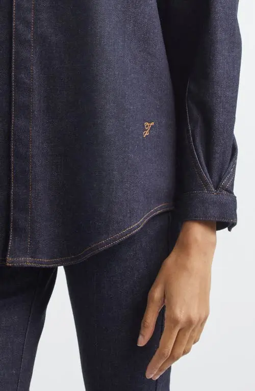 Jacquemus La Chemise Amelo De-nîmes Denim Shirt