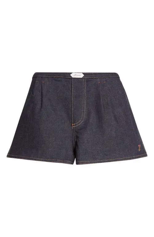Jacquemus Le Amelo De-nîmes Denim Shorts - Dark Navy