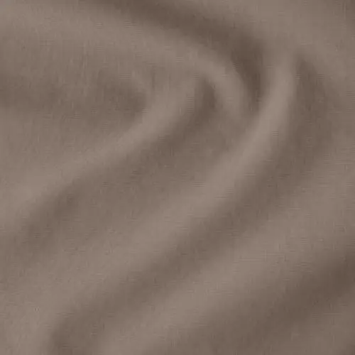 BARE HOME 100% Organic Cotton Percale Cooling Fitted Sheet - Taupe