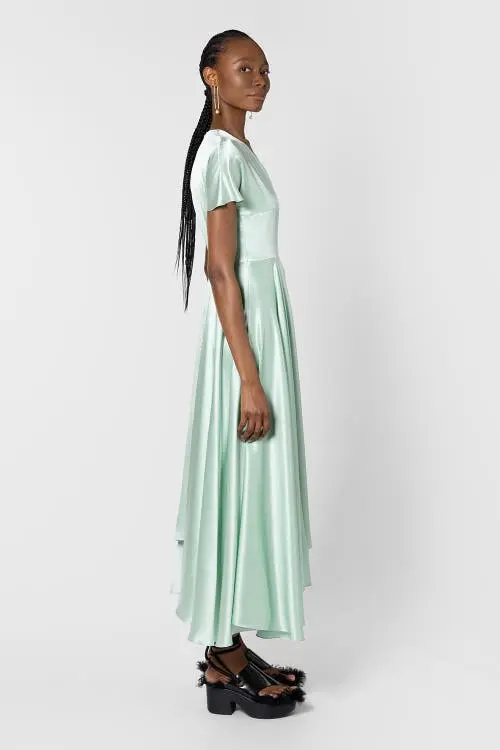 ROKSANDA Noma Silk Midi Dress - Opaline