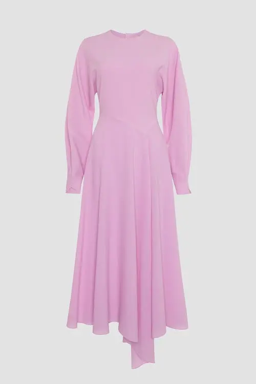 ROKSANDA Yelin Crepe Long Sleeve Dress