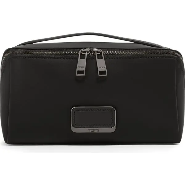 Tumi Dallas Cosmetics Bag - Black/gunmetal