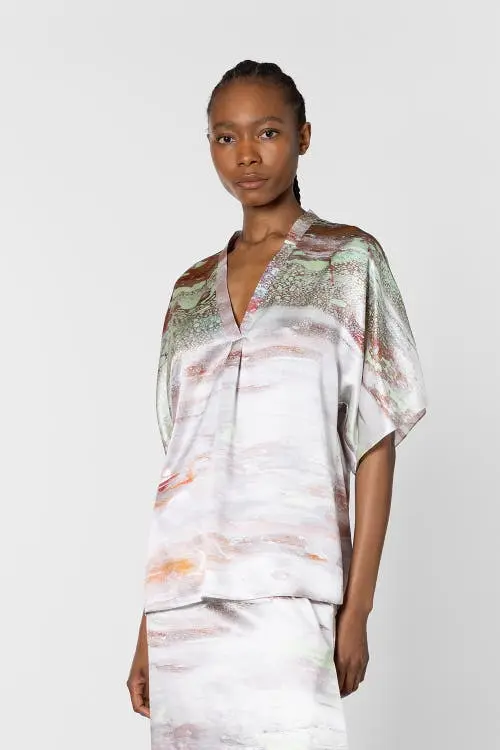 ROKSANDA Varo Printed Silk Blouse