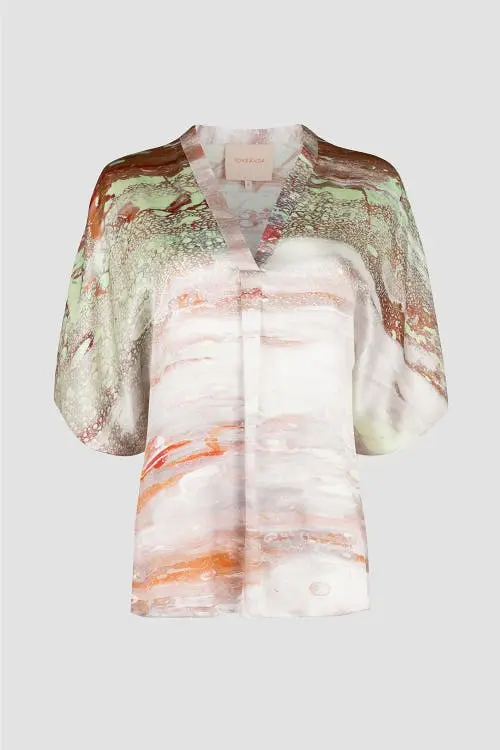 ROKSANDA Varo Printed Silk Blouse