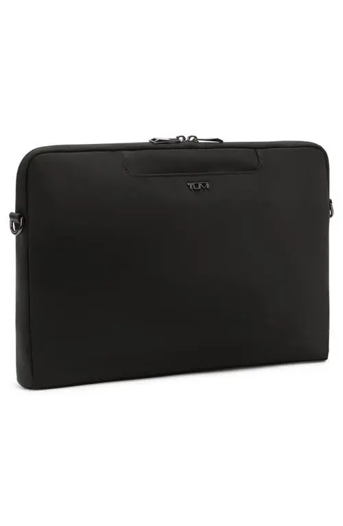 Tumi Laptop Crossbody - Black/gunmetal