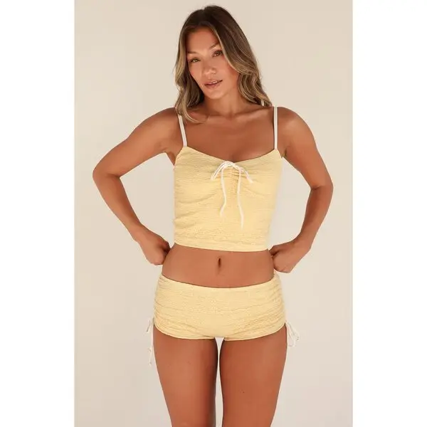 DIPPIN DAISY'S Diane Shorts - Vanilla Custard