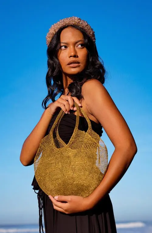 BRUNNA.CO Mesh Wire Tote Bag