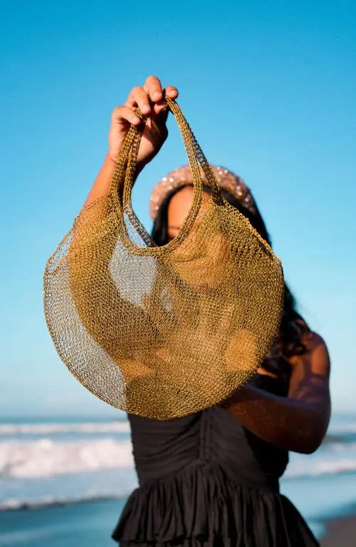BRUNNA.CO Mesh Wire Tote Bag