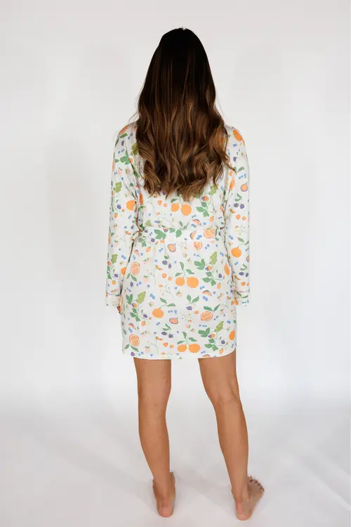 IN MY SUNDAYS Short Robe - Summer Spritz