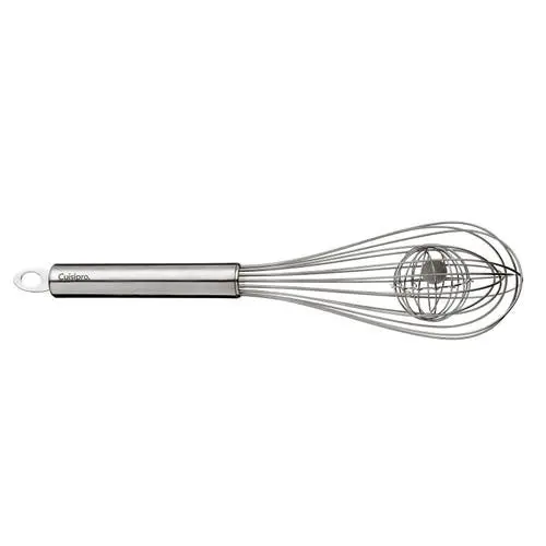 CUISIPRO 12 Inch Duo Whisk Stainless Steel Ball Whisk Solid Handle