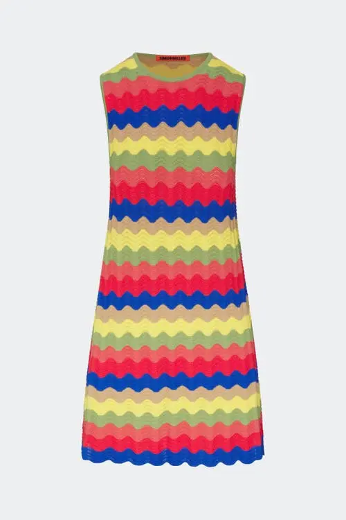 SIMONMILLER Moji Wave Mini Dress