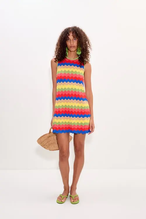 SIMONMILLER Moji Wave Mini Dress