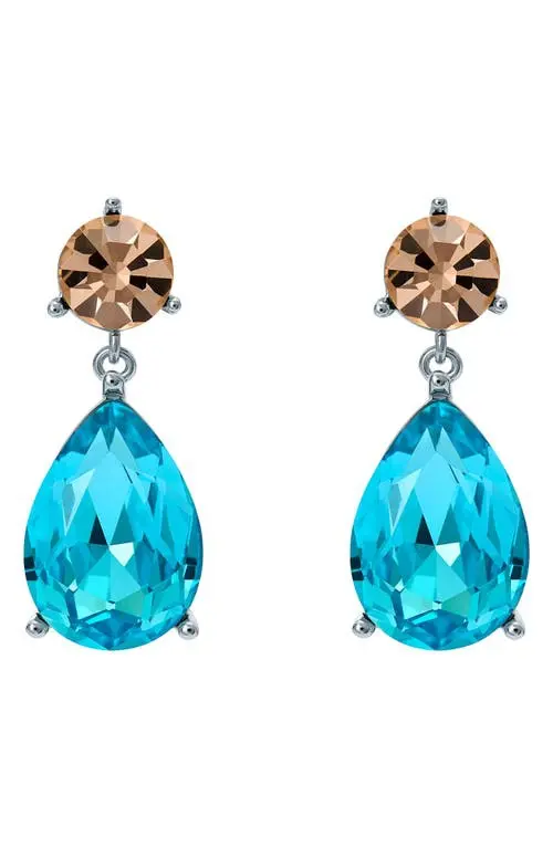 Ted Baker London Tearsa Crystal Teardrop Earrings - Silver