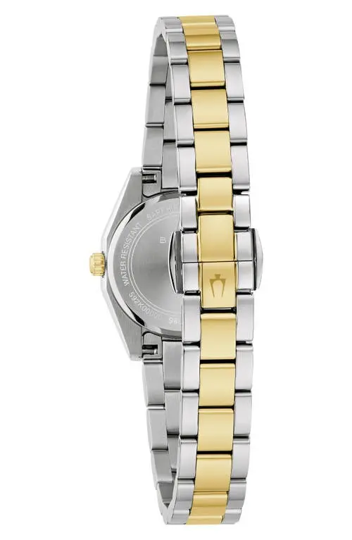 Bulova Surveyor Two-tone Bracelet Watch