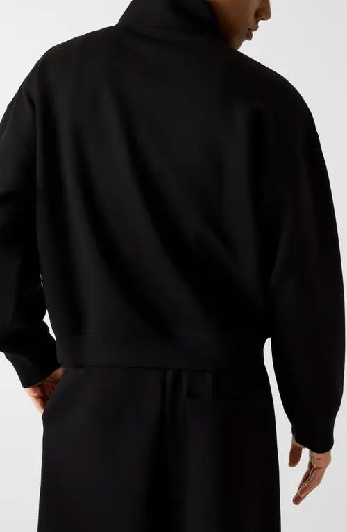 Guess Scuba Knit Cropped Jacket