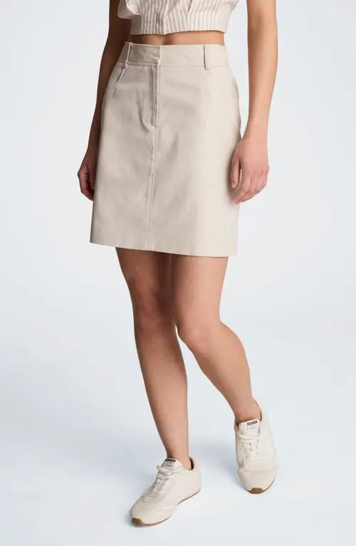 KENNETH COLE Cotton Miniskirt