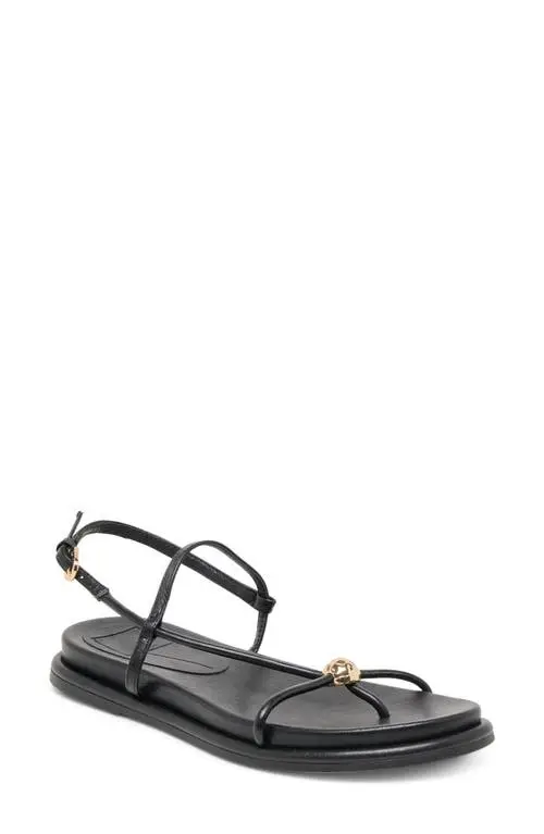 Dolce Vita Strappy Sandal - Black Leather