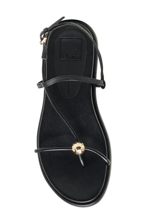 Dolce Vita Strappy Sandal - Black Leather