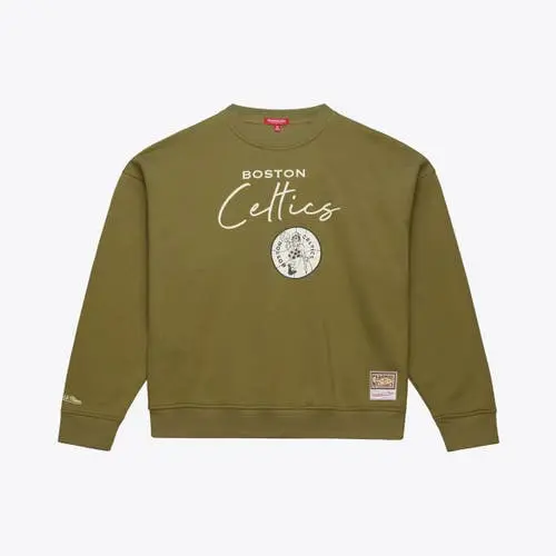 Mitchell & Ness Boston Celtics Lightweight Script Sweatshirt