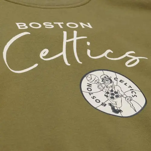 Mitchell & Ness Boston Celtics Lightweight Script Sweatshirt