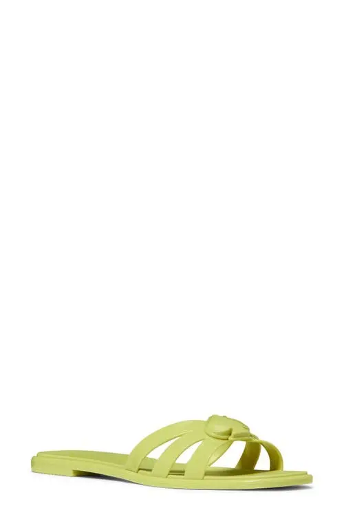 Kate Spade New York Sculpted Spade Jelly Slide Sandal - Bosc Pear