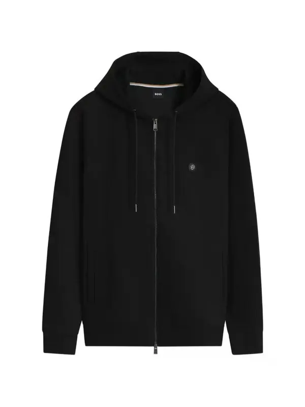 BOSS Zip Hoodie - Black