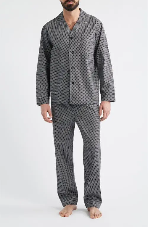 Majestic International Santuary Cotton Sateen Pajamas - Black