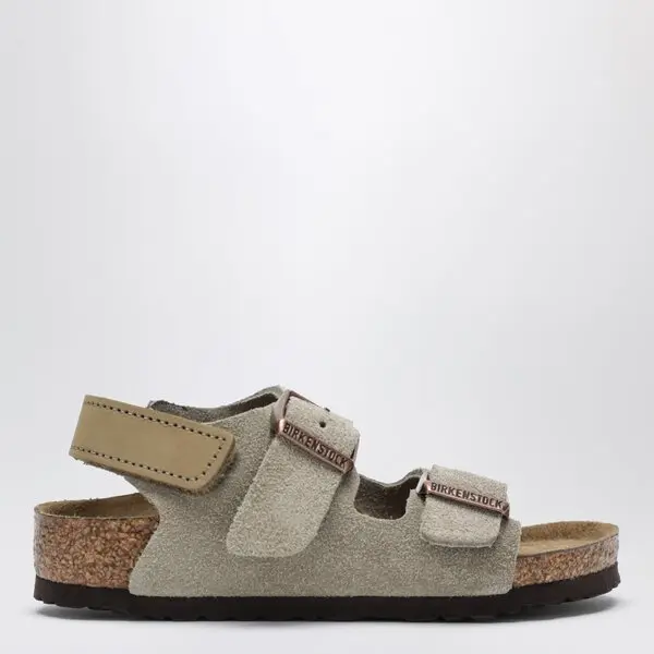 BIRKENSTOCK Milano Suede Sandals - Beige