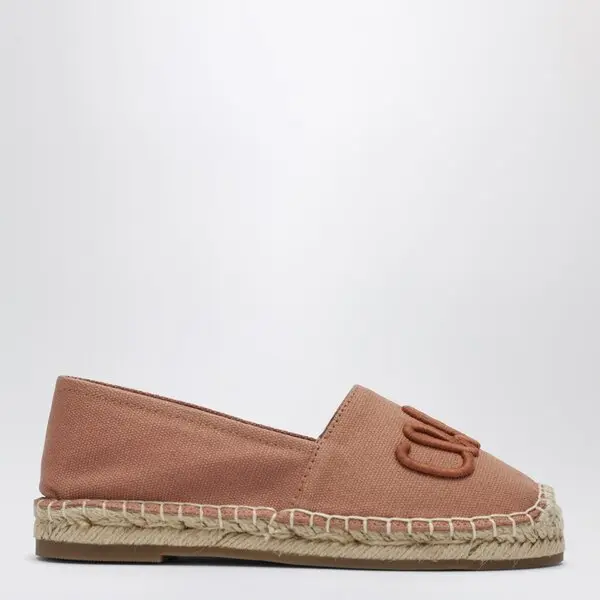 Chloé Espadrilles With Logo Embroidery - Beige