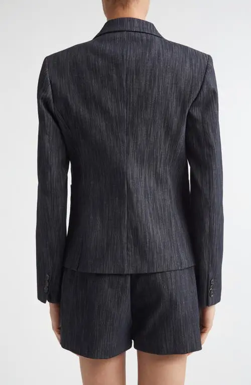 Eleventy Denim Tailored Jacket - Blue