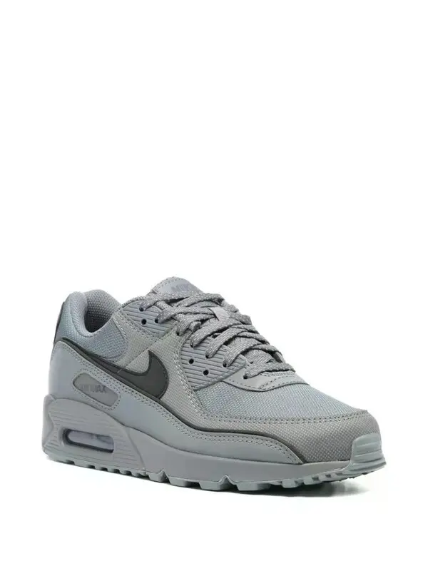 Nike Air Max 90 Lace-up Sneakers - Grey