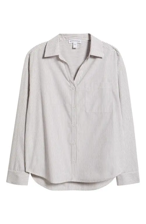 Bernardo Stripe Button-up Shirt