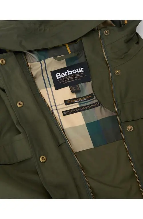 Barbour Baythorpe Waterproof Jacket - Olive/ancient