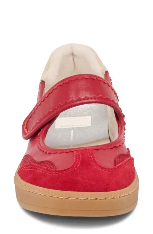 Dolce Vita Nanet Mary Jane Flat - Crimson Leather