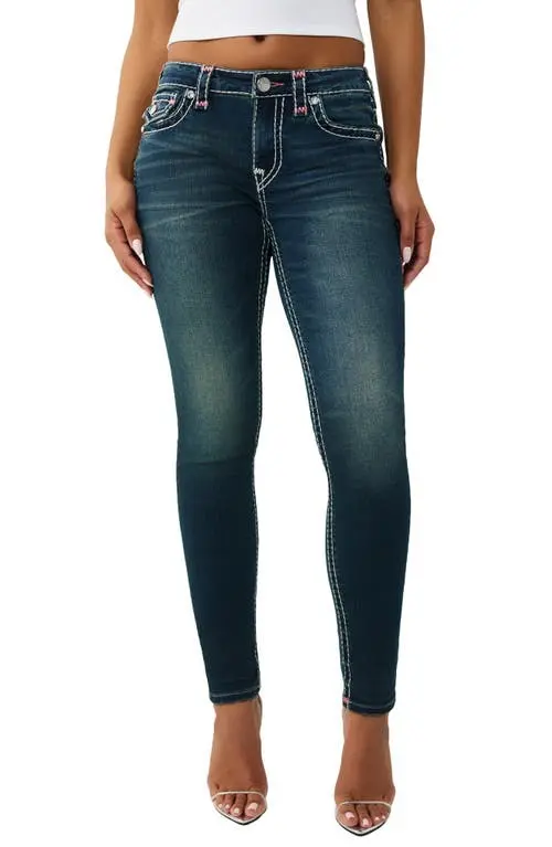 True Religion Jennie Skinny Jeans - Dark Wash