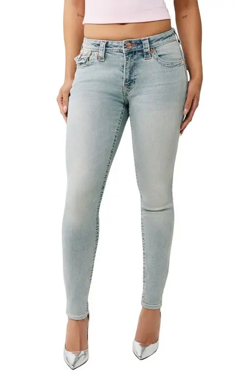 True Religion Jennie Skinny Jeans - Playmaker Faded Indigo