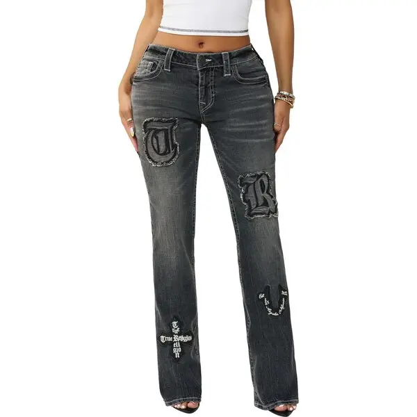 True Religion Becca Bootcut Jeans - Lush Glow