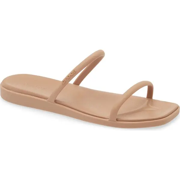 CROCS Miami Slide Sandal - Milk Chocolate