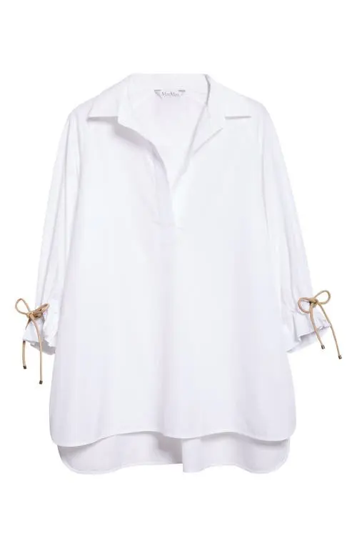 Max Mara Adorn Cotton Pullover Shirt