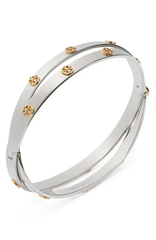 Tory Burch Icon Stud Double Bracelet