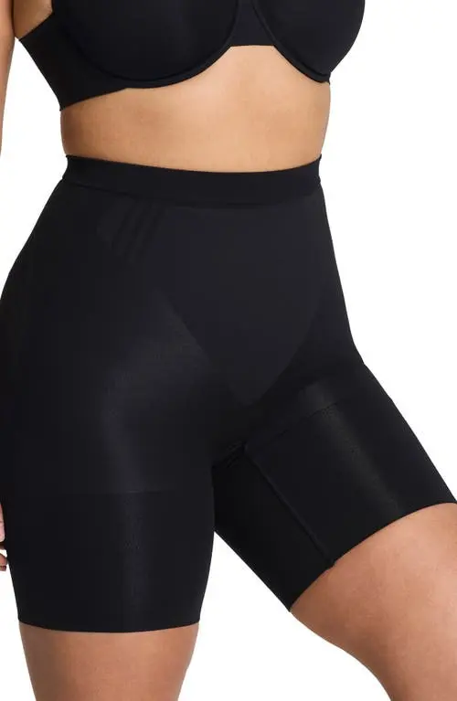 Spanx Spanxsculpt™ Gofigure Mid Thigh Shaper Shorts - Very Black